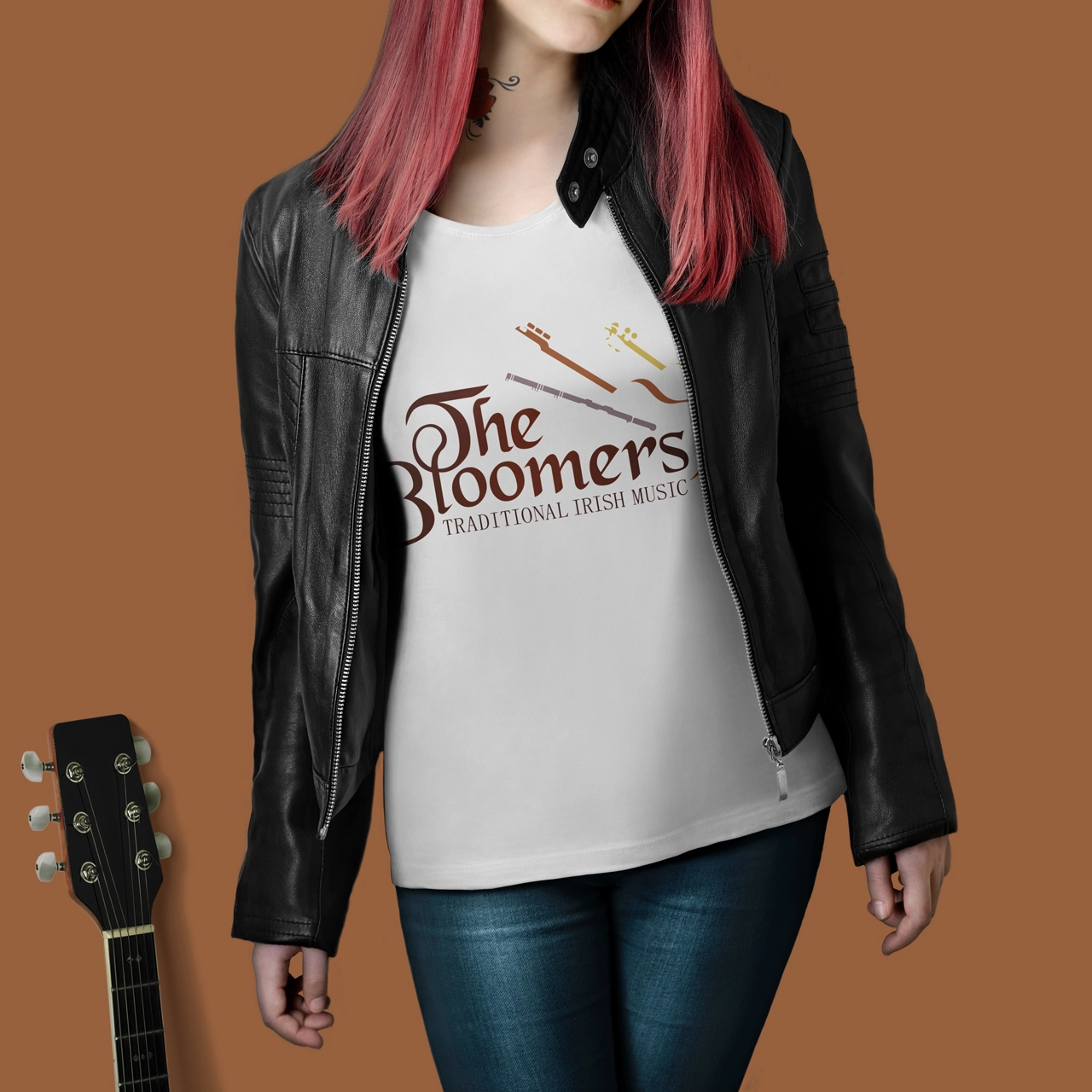 The Bloomers Band Logo Design | imark image